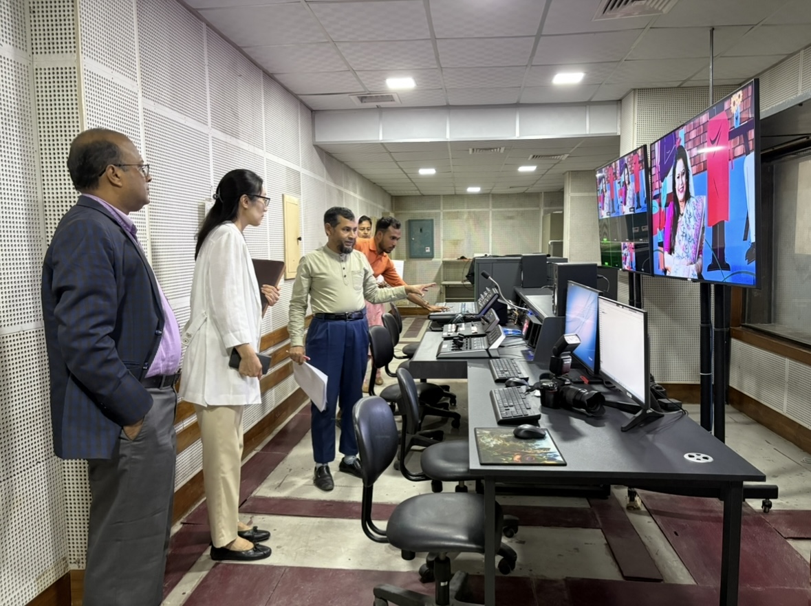 ODA monitoring visit of the 'Capacity Building Program for Broadcasting ...